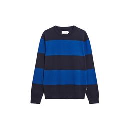 armedangels Strickpullover ' LOUKAA STRIPES ' Herren Gr&ouml;&szlig;e XL dunkelblau