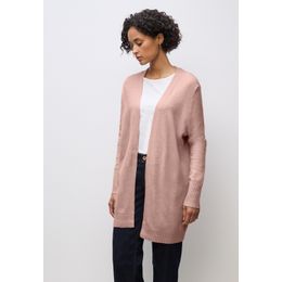 Street One Damen Strickjackefaded rose meliert, Gr. 34, unifarben, Stoff, 30% Polyester, 27% Polyacryl, 23% Polyamid, 20% Viskose, Strickjacken, aus