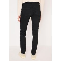 Slim-fit-Jeans Cecil, Damen, Gr. 34, L&auml;nge 32, schwarz, Jeans, 75% Baumwolle, 23% Polyester, 2% Elasthan, unifarben, lang, Jeans Slim-fit-Jeans, Middle Waist