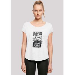 F4NT4STIC Damen T-Shirt "Atomfall Do Not Feed The Plants"wei&szlig;, Gr. 5XL, Obermaterial: 100% Baumwolle, Shirts, Premium Qualit&auml;t