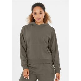 ENDURANCE ATHLECIA Sweatshirt ATHLECIA "Ruthie", Damen, Gr. 40, grau (anthrazit), 65% Polyester, 35% Baumwolle, unifarben, normal, ohne Ausschnitt, Sweatshirts Sweatshirt, aus superweichem Material