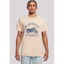 F4NT4STIC Herren T-Shirt "BSA Motorcycles Most Popular In The World"sand, Gr. M, Obermaterial: 100% Baumwolle, Shirts, Premium Qualit&auml;t
