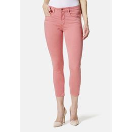 5-Pocket-Jeans STOOKER WOMEN "Florenz Colour Slim Fit", Damen, Gr. 40, Länge 26, rosa (tea rose), Denim/Jeans, 68% Baumwolle, 28% Polyester, 4% Elasthan, slim fit lang, Jeans, Slim Fit Casual Clean Wash Denim Jeans für Damen