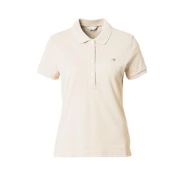 Gant Poloshirt Damen Größe XL hellbeige