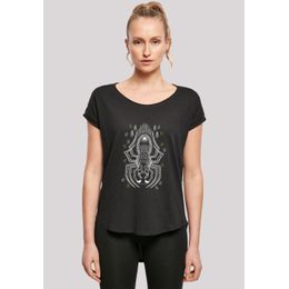 T-Shirt F4NT4STIC "Harry Potter Aragog Line Art", Damen, Gr. M, schwarz, Obermaterial: 100% Baumwolle, regular fit, Rundhals, ohne Bündchen, Shirts, Print
