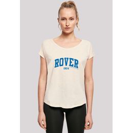 T-Shirt F4NT4STIC "British Motor Heritage Rover Car 1904 College", Damen, Gr. L, sandwei&szlig;, Obermaterial: 100% Baumwolle, regular fit, Rundhals, ohne B&uuml;ndchen, Shirts T-Shirt, Premium Qualit&auml;t