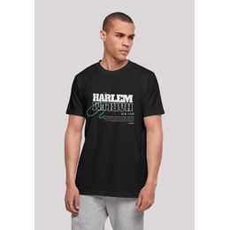 T-Shirt F4NT4STIC "Harlem TEE UNISEX", Herren, Gr. L, schwarz, Obermaterial: 100% Baumwolle, regular fit, Rundhals, ohne Bündchen, Shirts, Print