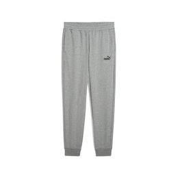 Puma Damen Sporthose "Essentials No. 1 Logo Slim Jogginghose Herren"medium gray heather, Gr. XS, unifarben, Obermaterial: 66% Baumwolle, 34%