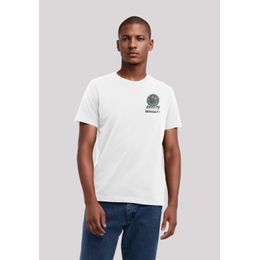 T-Shirt F4NT4STIC "Smiley Originals The Happy Collective Streetwear", Herren, Gr. XXL, wei&szlig;, Obermaterial: 100% Baumwolle, regular fit, Rundhals, ohne B&uuml;ndchen, Shirts T-Shirt, Premium Qualit&auml;t