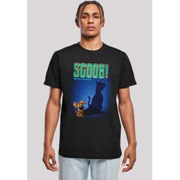 T-Shirt F4NT4STIC "Scooby Doo Movie Poster", Herren, Gr. XXL, schwarz, Obermaterial: 100% Baumwolle, regular fit, Rundhals, ohne B&uuml;ndchen, Shirts T-Shirt, Herren,Premium Merch,Regular-Fit,Basic,Bedruckt