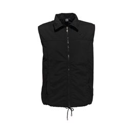 Softshellweste Ahorn Sportswear, Herren, Gr. 8XL, schwarz, 100% Polyester, normal, Westen, mit Kordelzug