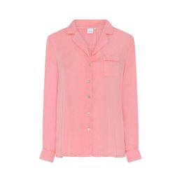CCDK COPENHAGEN Damen Pyjama "CCDK Copenhagen sleep shirt Josephine", Gr. Mgeranium pink, Obermaterial: 100% Lyocell, Homewear-Sets