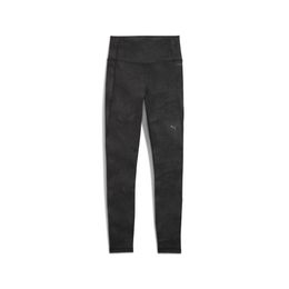 Trainingstights Puma "CLOUDSPUN High-Waist-Leggings Damen", Damen, Gr. L, Normalgrößen, schwarz aop, Obermaterial: 15% Elasthan, 85% Polyester; Zwickel: 100% Polyester, eng, Hosen