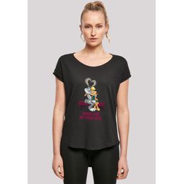 T-Shirt F4NT4STIC "Looney Tunes Bugs And Lola Valentine's Cuddle", Damen, Gr. L, schwarz, Obermaterial: 100% Baumwolle, regular fit, Rundhals, ohne B&uuml;ndchen, Shirts T-Shirt, Print