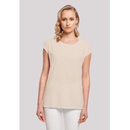 T-Shirt F4NT4STIC "Lost in nature", Damen, Gr. 4XL, beige (sandwei&szlig;), Obermaterial: 100% Baumwolle, regular fit, Rundhals, ohne B&uuml;ndchen, Shirts T-Shirt, Print