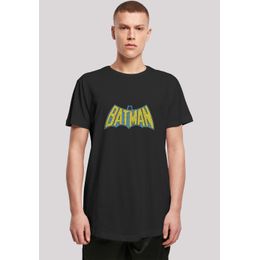 T-Shirt F4NT4STIC "DC Comics Superhelden Batman Crackle Logo", Damen, Gr. M, schwarz, Obermaterial: 100% Baumwolle, regular fit, Rundhals, ohne B&uuml;ndchen, Shirts T-Shirt, Print