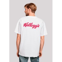 T-Shirt F4NT4STIC "Kellogg's Cereal Tony", Damen, Gr. L, wei&szlig;, Obermaterial: 100% Baumwolle, regular fit, Rundhals, ohne B&uuml;ndchen, Shirts T-Shirt, Premium Qualit&auml;t