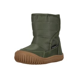 Stiefel ZIGZAG "Tate", M&auml;dchen, Gr. 24, dunkelgr&uuml;n, Polyurethane, Schuhe Stiefel, mit kuschelig-weichem Innenfutter