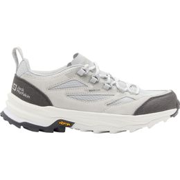 Wanderschuh Jack Wolfskin "CYROX VENT LOW W", Damen, Gr. UK7-EU405, Normalschaft, grau (cool, grau), Obermaterial: Synthetik / Obermaterial 2: Textile / Lining: Texaflow / Sole: / EVA, Schuhe Wanderschuh