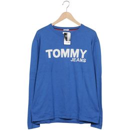Tommy Jeans Pullover Herren Gr&ouml;&szlig;e L Second Hand blau
