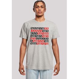 T-Shirt F4NT4STIC "I love you 01001001 Binary Code Valentinstag", Herren, Gr. L, grau (erdgrau), Obermaterial: 100% Baumwolle, regular fit, Rundhals, ohne B&uuml;ndchen, Shirts T-Shirt, Premium Qualit&auml;t