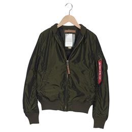 Alpha Industries Jacke Damen Gr&ouml;&szlig;e S Second Hand gr&uuml;n