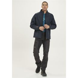 Softshelljacke WHISTLER "Dublin", Herren, Gr. 4XL, blau, 94% Polyester, 6% Elasthan, unifarben, normal, ohne Ausschnitt, Jacken Softshelljacke, mit wasserdichter Funktion