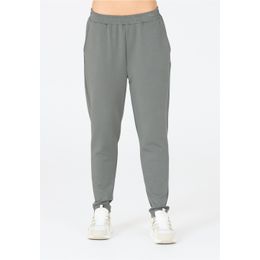 Sporthose Endurance "Jade", Herren, Gr. 42, EURO-Größen, grün, 51% Polyester, 44% Modal, 5% Elasthan, unifarben, lang, Hosen Sporthose, aus superweicher Materialmischung