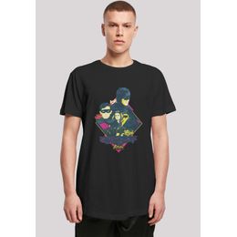 T-Shirt F4NT4STIC "DC Comics Superhelden Batman Character Pop Art", Damen, Gr. L, schwarz, Obermaterial: 100% Baumwolle, regular fit, Rundhals, ohne B&uuml;ndchen, Shirts T-Shirt, Print