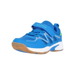 Indoorschuh Endurance "Tasi", Kinder, Gr. 28, blau (blau, wei&szlig;), Kunstfaser, Polyurethane, Schuhe, mit praktischer Hallensohle und einfachem Verschluss