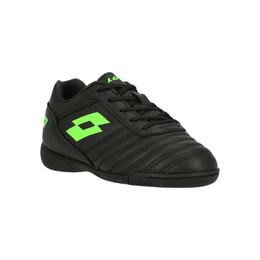 Fu&szlig;ballschuh Lotto "Milano 700", M&auml;dchen, Gr. 36, schwarz, Polyurethane, Schuhe Fu&szlig;ballschuh, mit speziell konzipierter Sohle f&uuml;r Hallenfu&szlig;ball