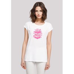 T-Shirt F4NT4STIC "Internationaler Frauentag: Girl-Power-Design", Damen, Gr. 4XL, wei&szlig;, Obermaterial: 100% Baumwolle, regular fit, Rundhals, ohne B&uuml;ndchen, Shirts T-Shirt, Premium Qualit&auml;t