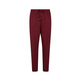 Chinohose soyaconcept "Soya Concept Trouser SC-BANU", Damen, Gr. L, Normalgrößen, 4850 dunkelrot, Obermaterial: 48% Modal, 48% Polyester, 4% Elasthan, Hosen