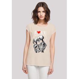 F4NT4STIC Damen T-Shirt "Love is all you need"sandwei&szlig;, Gr. M, Obermaterial: 100% Baumwolle, Shirts, Premium Qualit&auml;t