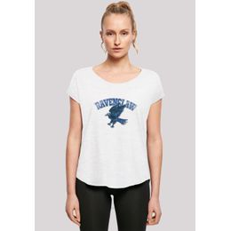 T-Shirt F4NT4STIC "Harry Potter Ravenclaw Sport Emblem", Damen, Gr. S, weiß, Obermaterial: 100% Baumwolle, regular fit, Rundhals, ohne Bündchen, Shirts, Print