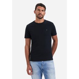 T-Shirt NO EXCESS "NO EXCESS Weiches T-Shirt T-Shirt Crewneck Peached", Herren, Gr. 3XL, schwarz, 100% Baumwolle, Shirts T-Shirt
