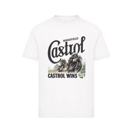 F4NT4STIC M&auml;dchen T-Shirt "Castrol Wins"wei&szlig;, Gr. 158, Obermaterial: 100% Baumwolle, Shirts, Official Merch