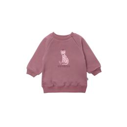 Sweatshirt Liliput "Wildqueen", M&auml;dchen, Gr. 110/116, rosa, 80% Baumwolle, 20% Polyester, bedruckt, normal, Rundhals, Sweatshirts Sweatshirt, mit niedlichem Frontprint