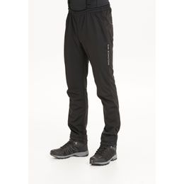 Softshellhose Endurance "Naval", Herren, Gr. S, EURO-Größen, schwarz, 100% Polyester, unifarben, lang, Hosen, mit wasser -und winddichter Funktion