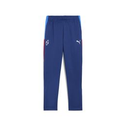 Sporthose Puma "Neymar Jr Playmaker Fußball-Trainingshose Jugendliche", Mädchen, Gr. 140, Normalgrößen, weiß (blazing blau weiß ultra), Obermaterial: 100% Polyester; Taschenfutter: 100% Polyester, unifarben, regular fit, Hosen Sporthose