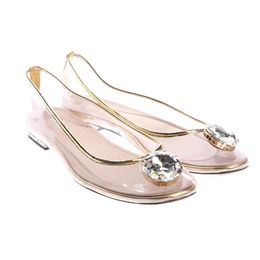 Giambattista Valli Halbschuhe Damen Gr&ouml;&szlig;e 38 Second Hand transparent