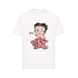F4NT4STIC M&auml;dchen T-Shirt "Betty Boop Faded Graphic", wei&szlig;, Gr. 146, Obermaterial: 100% Baumwolle, Shirts, Official Merch