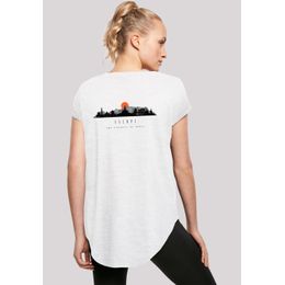 F4NT4STIC Damen T-Shirt "Escape Discover the World Asian Town"weiß, Gr. S, Obermaterial: 100% Baumwolle, Shirts, Premium Qualität, ESCAPE Collection