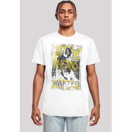 T-Shirt F4NT4STIC "DC Comics Batman vs Superman Wanted Poster", Damen, Gr. L, wei&szlig;, Obermaterial: 100% Baumwolle, regular fit, Rundhals, ohne B&uuml;ndchen, Shirts T-Shirt, Herren,Premium Merch,Regular-Fit,Basic,Bedruckt