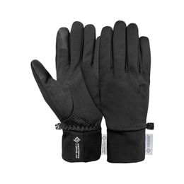 Skihandschuhe Reusch "Tromso WINDSTOPPER TOUCH-TEC", Damen, Gr. 6, schwarz, 99% Polyester, 1% Polyurethan, unifarben, Handschuhe, mit winddichter Qualität