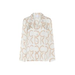 CCDK COPENHAGEN Damen Pyjama "CCDK Copenhagen sleep shirt Josephine", Gr. XXLcrystal gray aop, Obermaterial: 100% Viskose, Homewear-Sets
