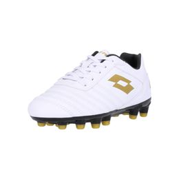 Fu&szlig;ballschuh Lotto "Stadio 700 AGM JR", M&auml;dchen, Gr. 37, wei&szlig;, Polyurethane, Schuhe Fu&szlig;ballschuh, mit innovativer Technologie f&uuml;r Kunstrasen