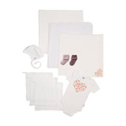 Erstausstattungspaket Liliput "Ahoy", M&auml;dchen, Gr. 50/56, wei&szlig;, 100% Baumwolle, KOB Set-Artikel Erstausstattungspaket, mit 10 Teilen