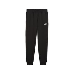 Sporthose Puma "Essentials No. 1 Logo Jogginghose Herren", Herren, Gr. XXL, Normalgr&ouml;&szlig;en, schwarz, Obermaterial: 68% Baumwolle, 32% Polyester. Rippe: 97% Baumwolle, 3% Elasthan. Tasche &ndash; Oben: 100% Baumwolle, unifarben, regular fit, Hosen Sporthose