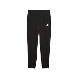 Puma Damen Sporthose "Essentials No. 1 Logo Slim Jogginghose Herren"schwarz, Gr. XL, unifarben, Obermaterial: 66% Baumwolle, 34% Polyester;